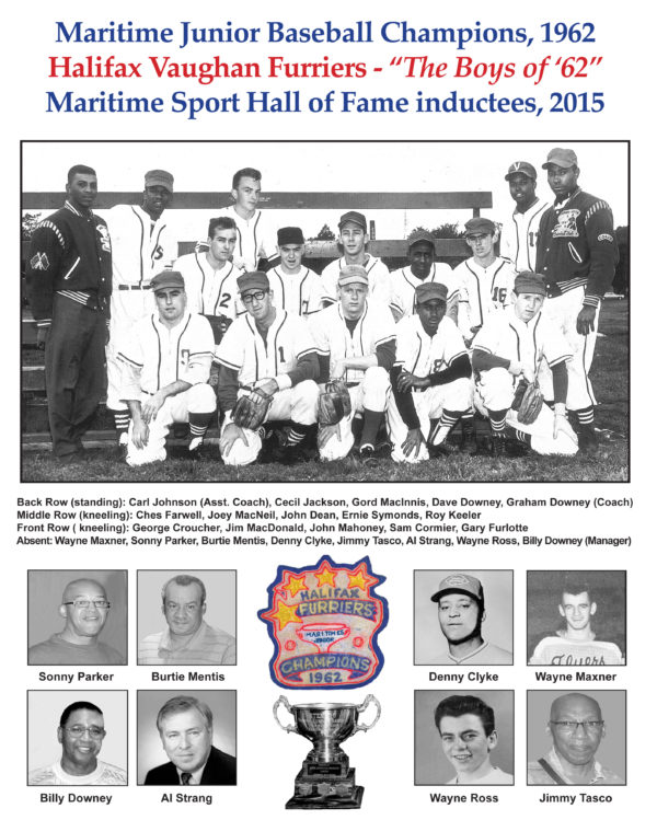 The Vaughan Furriers, baseball, 1962 – Maritime Sport Hall of Fame